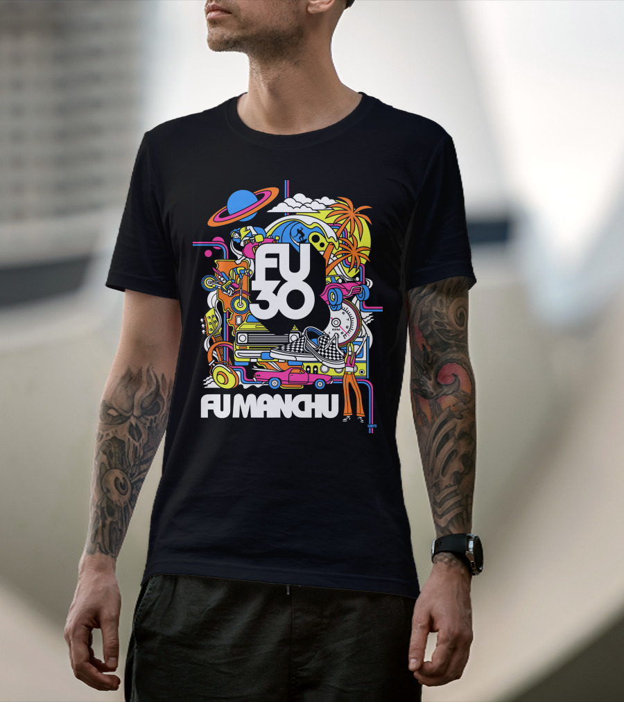 Fu30 Fu Manchu T-Shirt