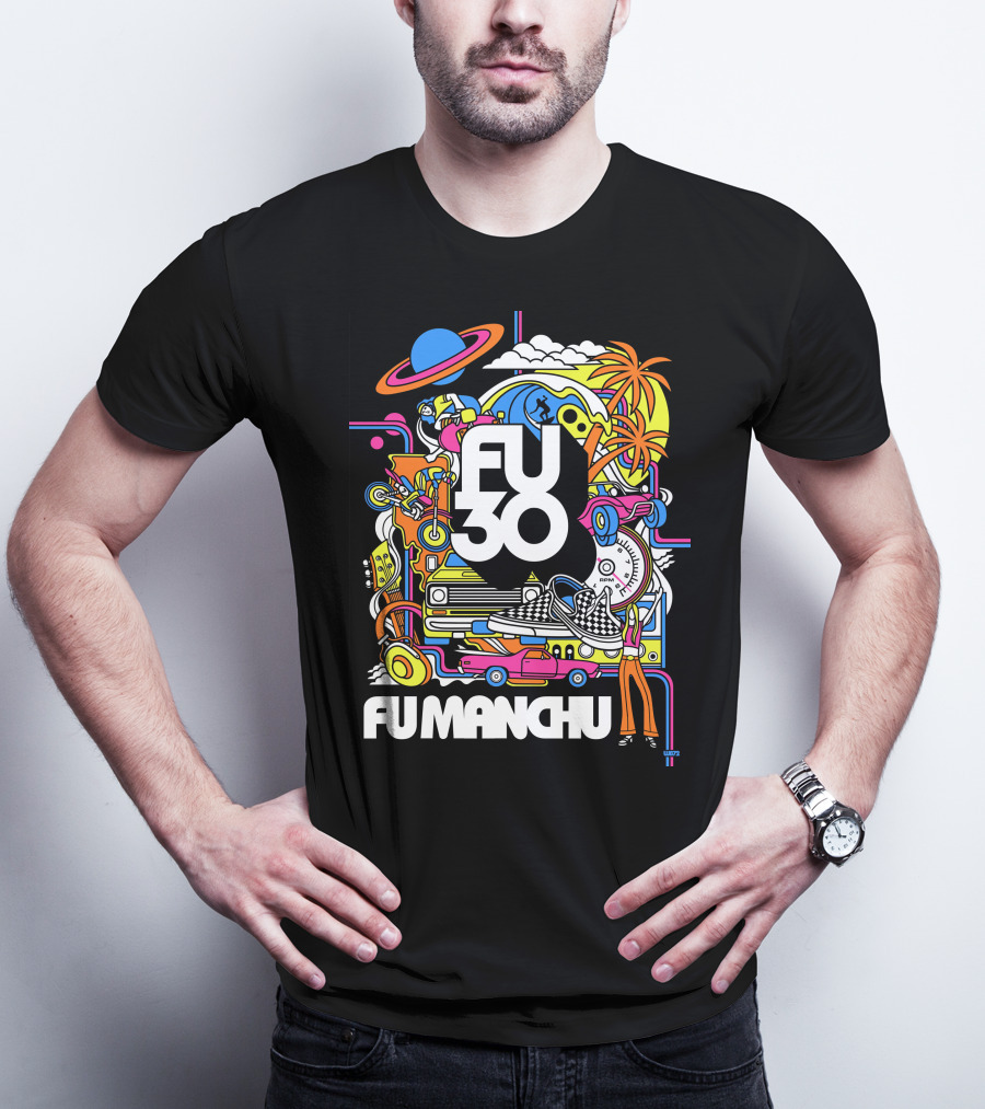 Fu30 Fu Manchu T-Shirt