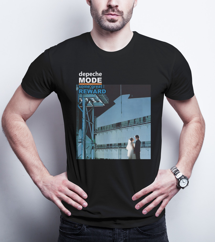 Depeche Mode Some Great Reward Album Cover Night Scene With Bride And Groom T-Shirt