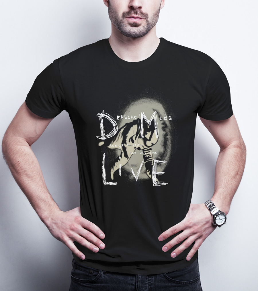 Depeche Mode Songs Of Faith And Devotion Live T-Shirt