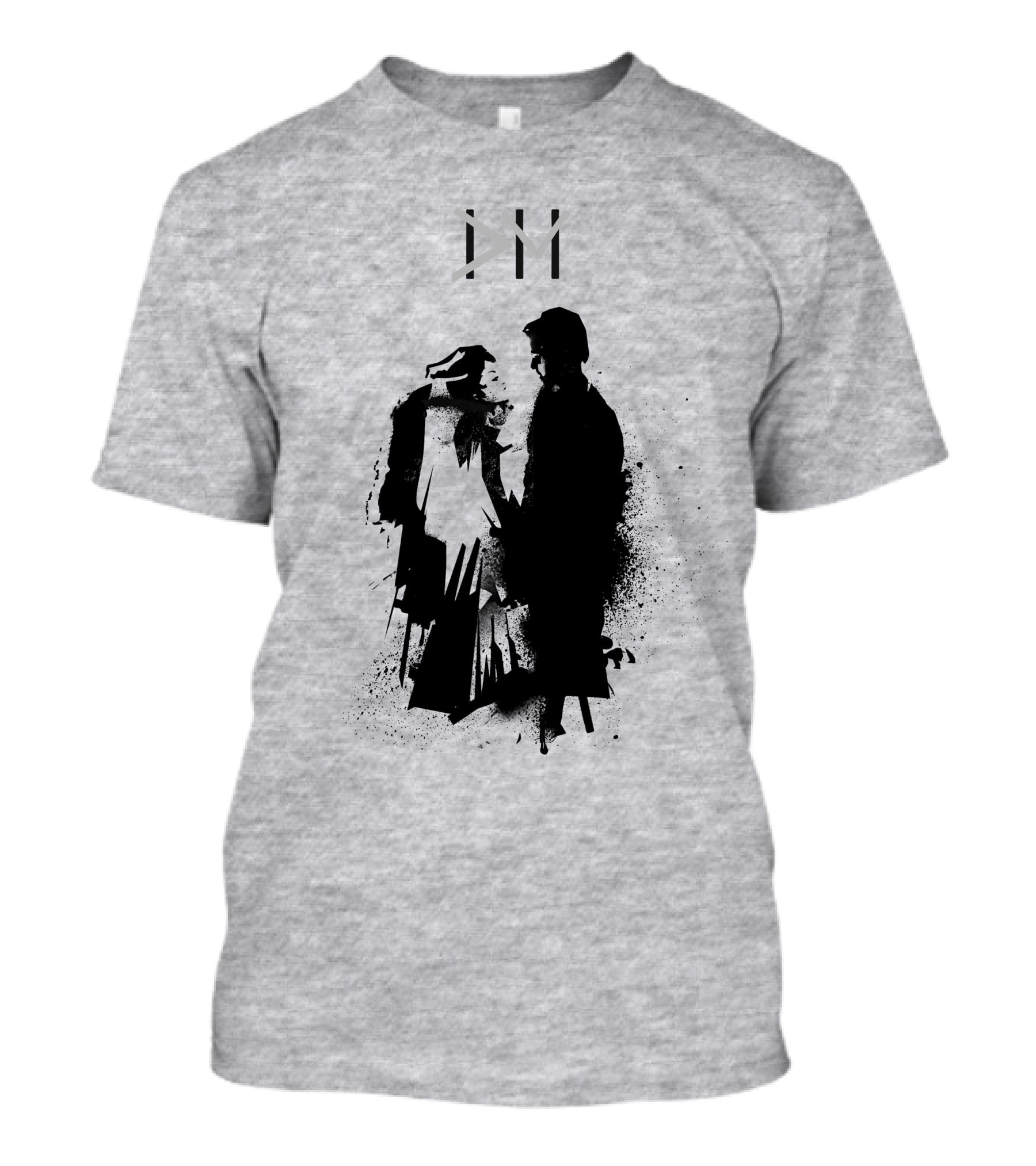 Dpm 44 Shadow Figures Silhouette Artwork T-Shirt