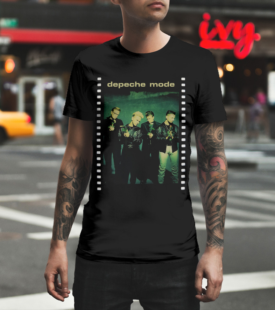 Depeche Mode Film Roll Portraiture T-Shirt