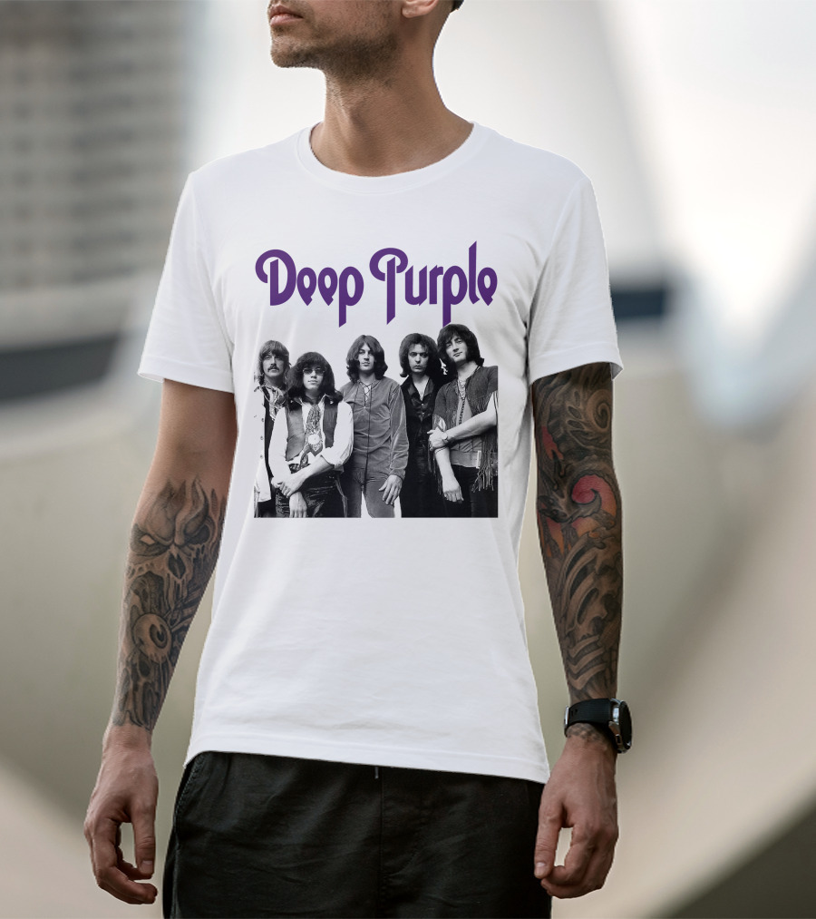 Deep Purple Band Photo Classic Album Era T-Shirt