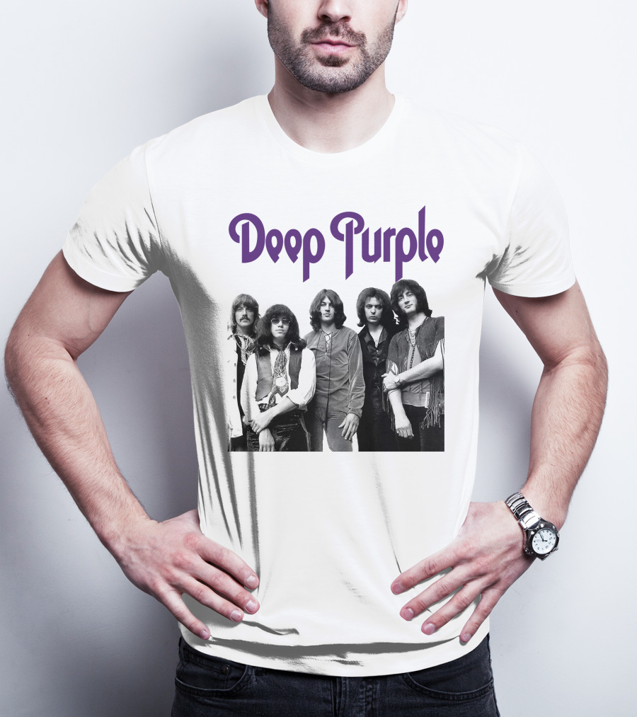 Deep Purple Band Photo Classic Album Era T-Shirt