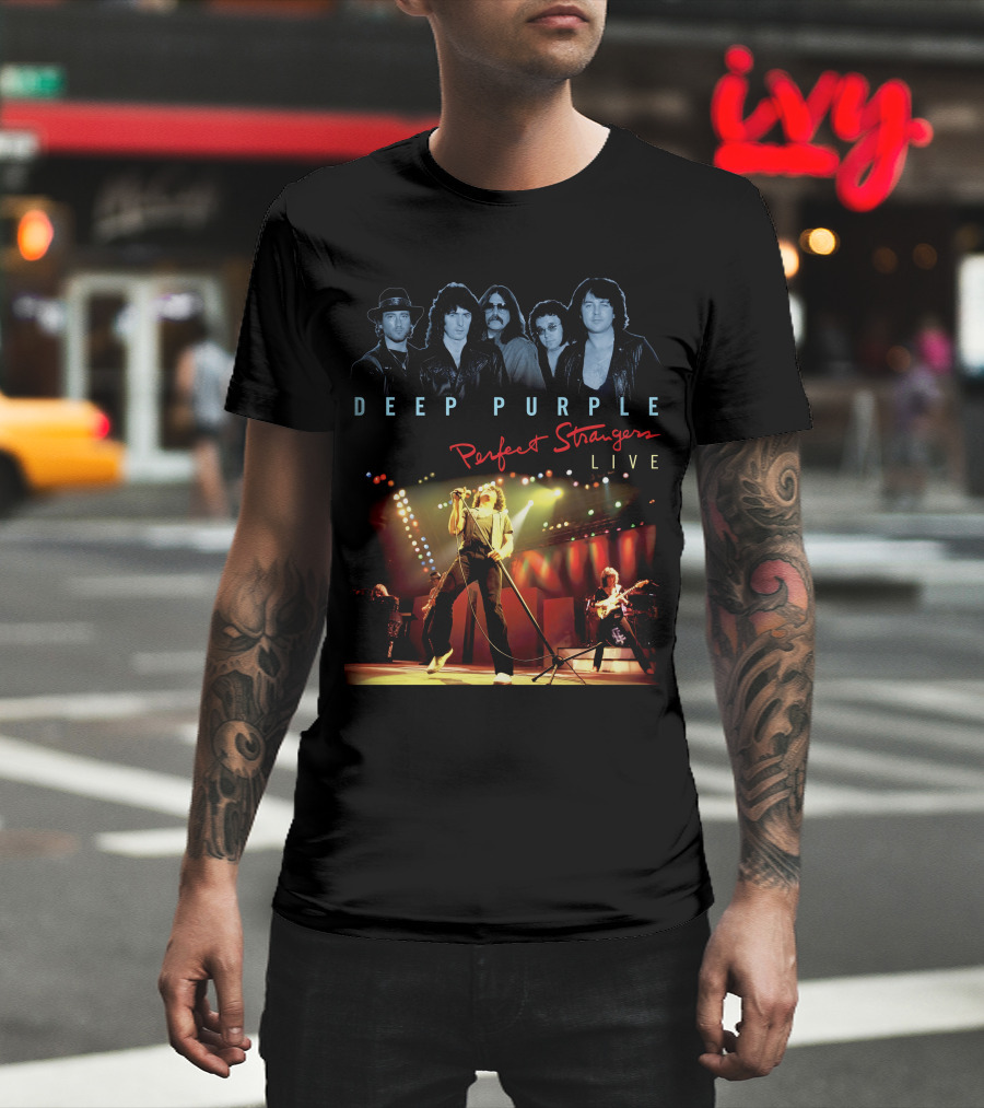 Deep Purple Perfect Strangers Live T-Shirt