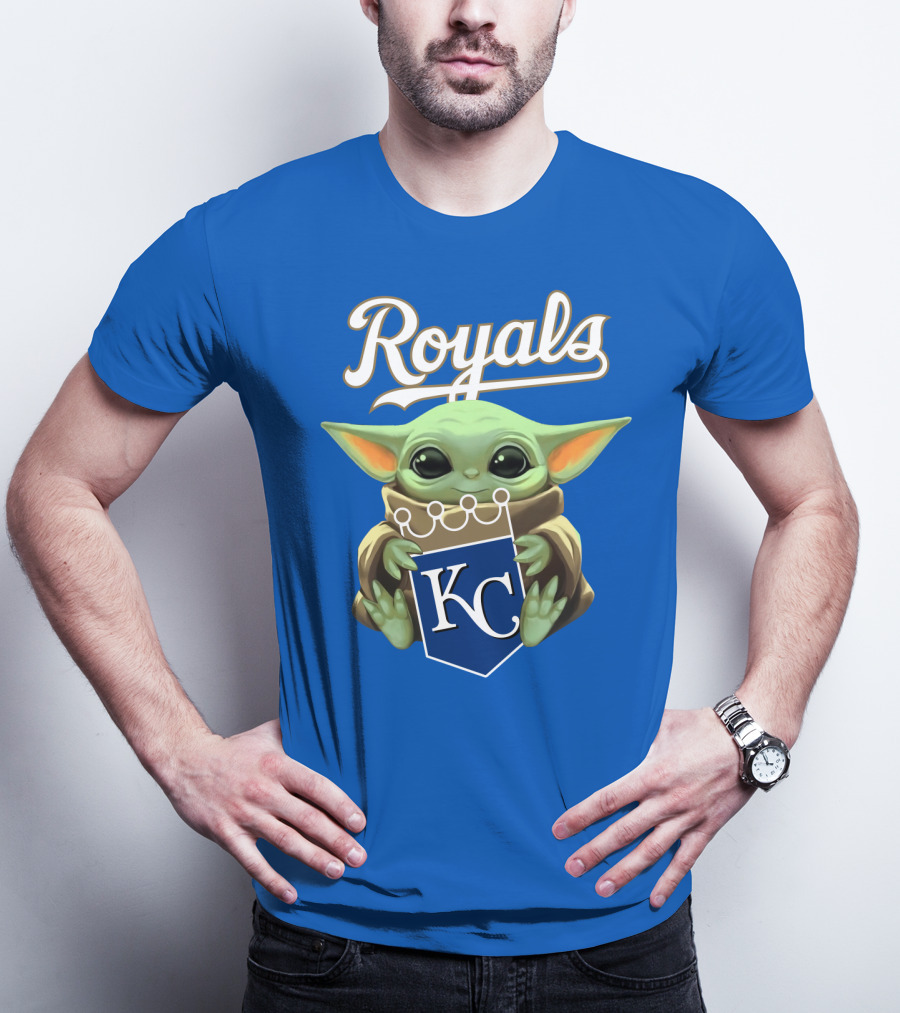 Baby Yoda Royals KC T-Shirt