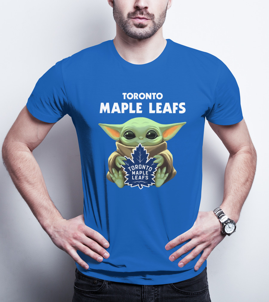 Toronto Maple Leafs Baby Yoda T-Shirt