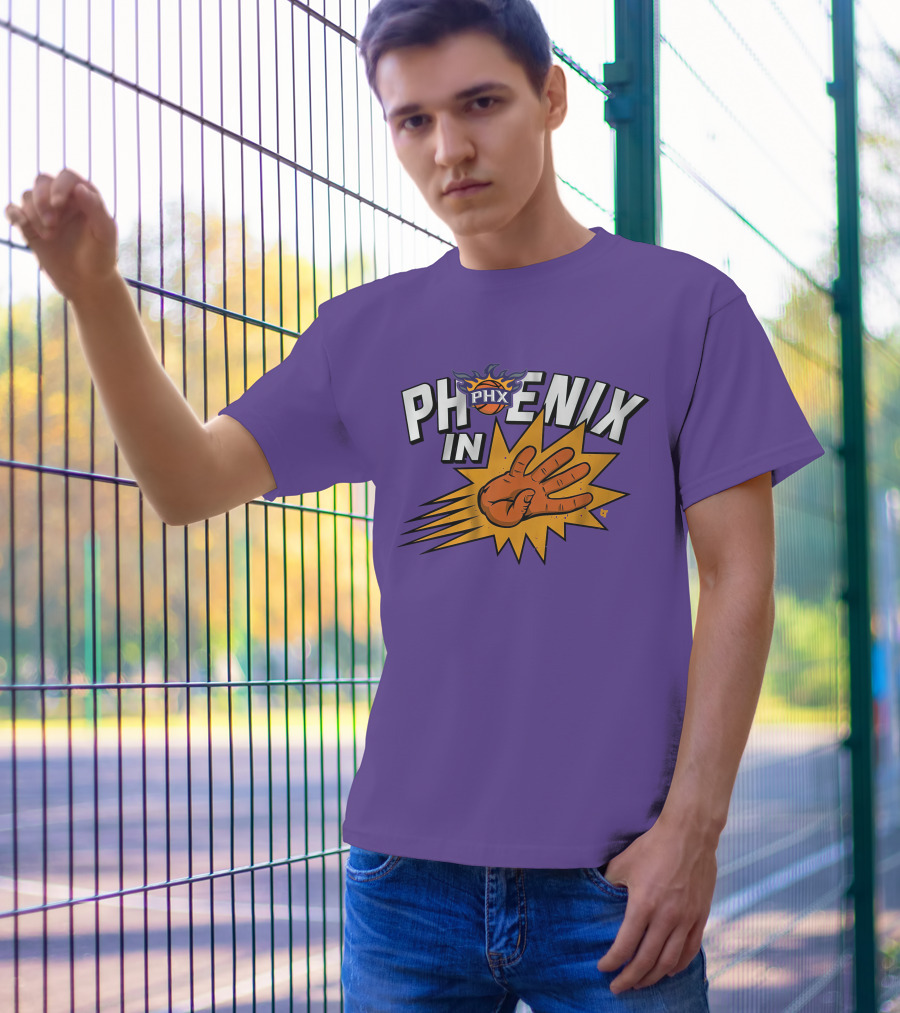 Phoenix In Five PHX Basketball Team Suns Fan T-Shirt