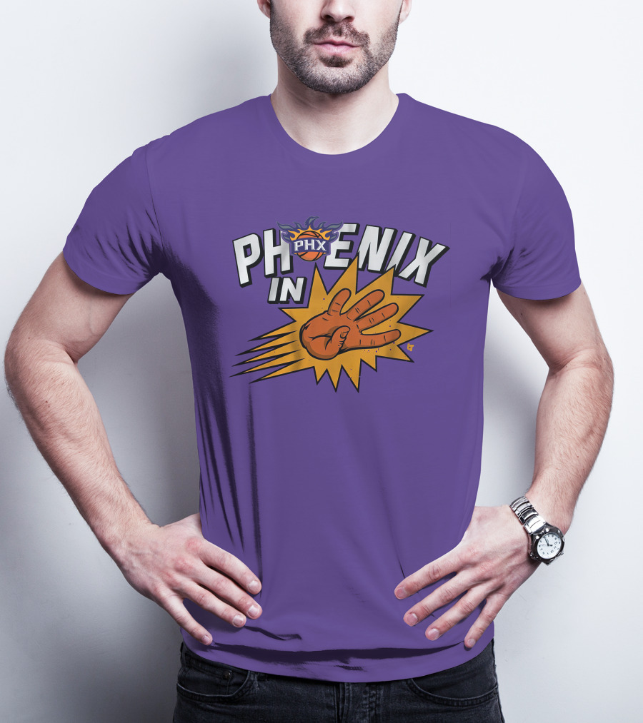Phoenix In Five PHX Basketball Team Suns Fan T-Shirt