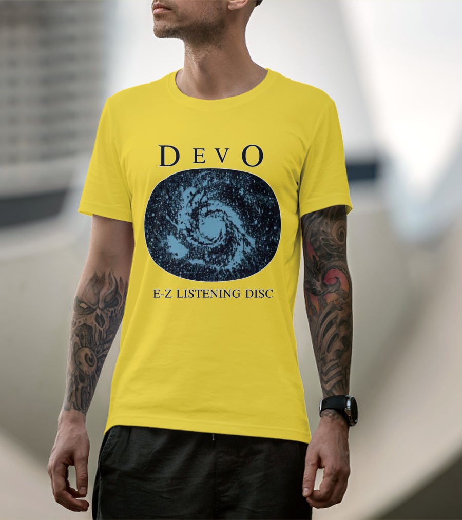 DEVO E-Z Listening Disc Spiral T-Shirt