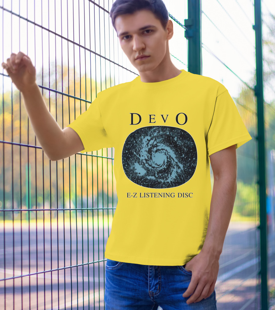 DEVO E-Z Listening Disc Spiral T-Shirt