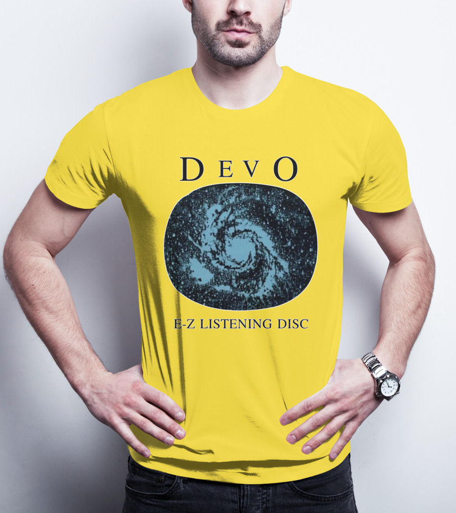 DEVO E-Z Listening Disc Spiral T-Shirt