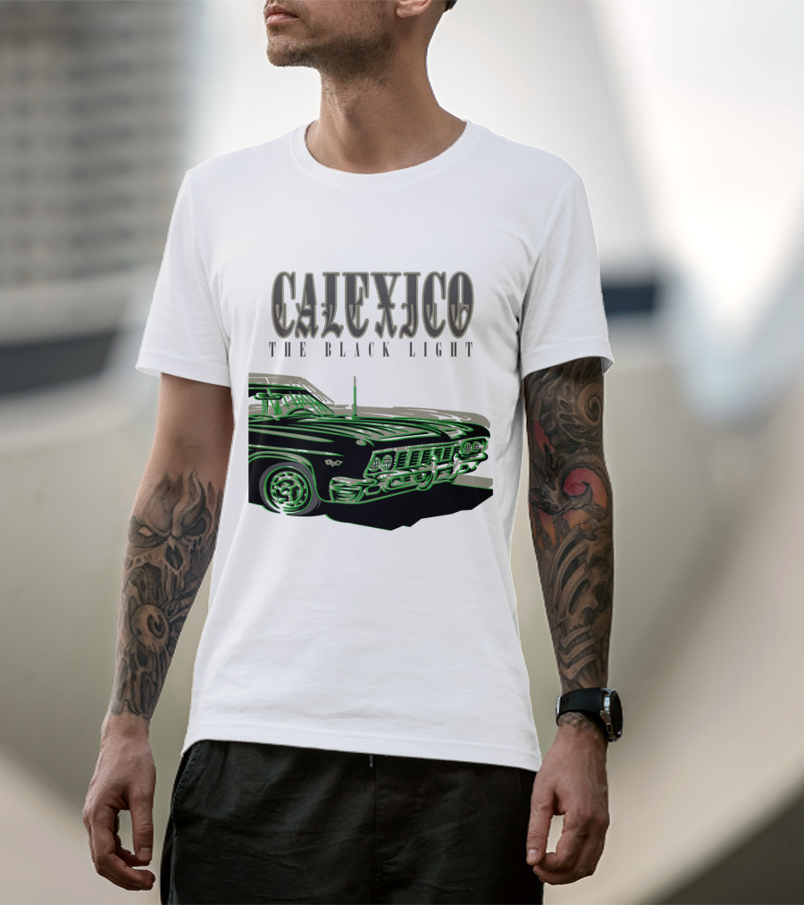 Calexico The Black Light Classic Car T-Shirt