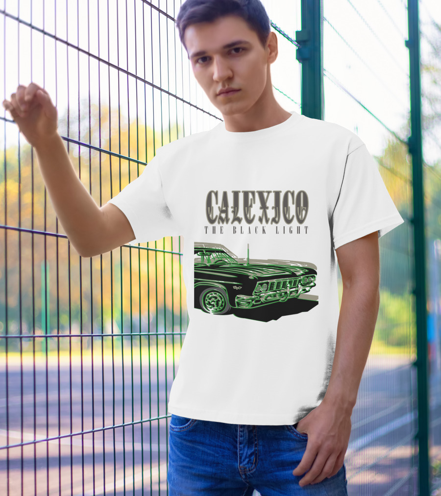 Calexico The Black Light Classic Car T-Shirt