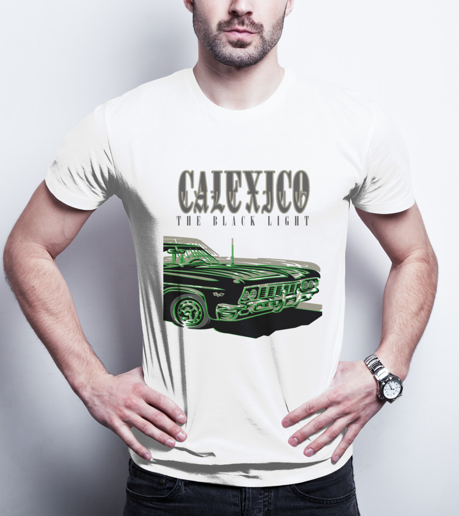 Calexico The Black Light Classic Car T-Shirt