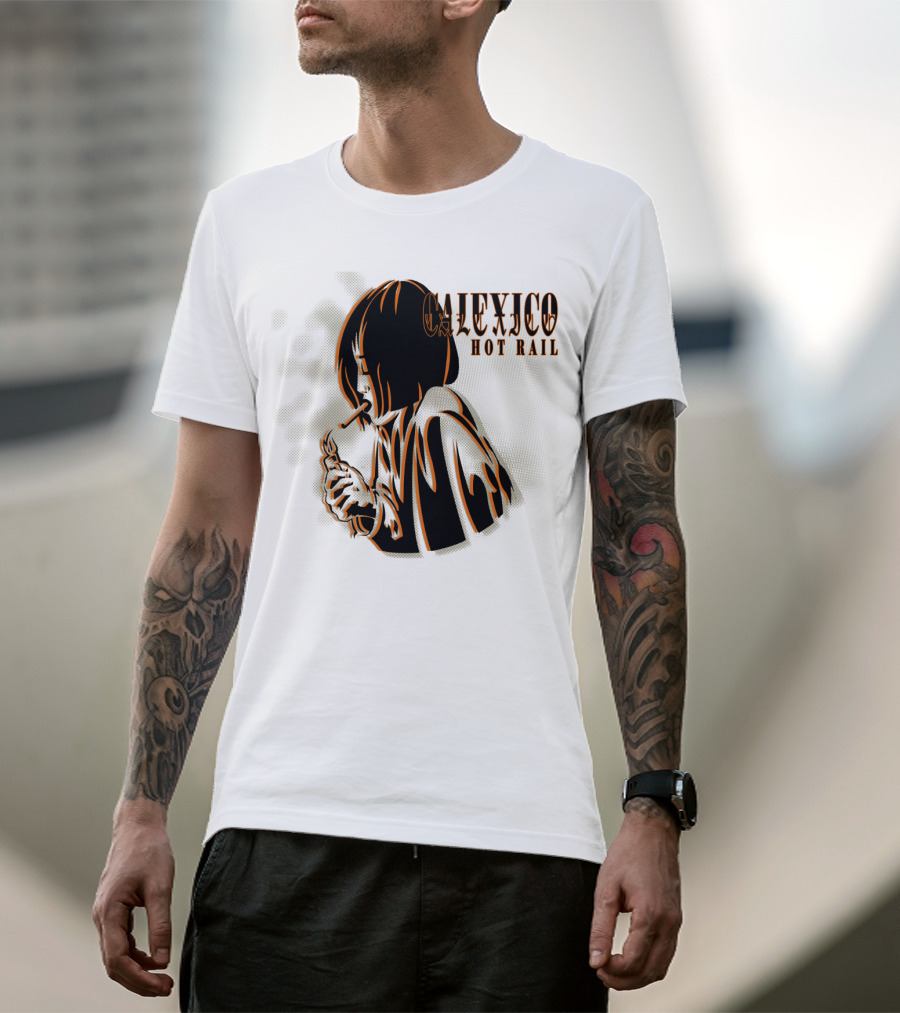 Calexico Hot Rail Smoking Figure T-Shirt