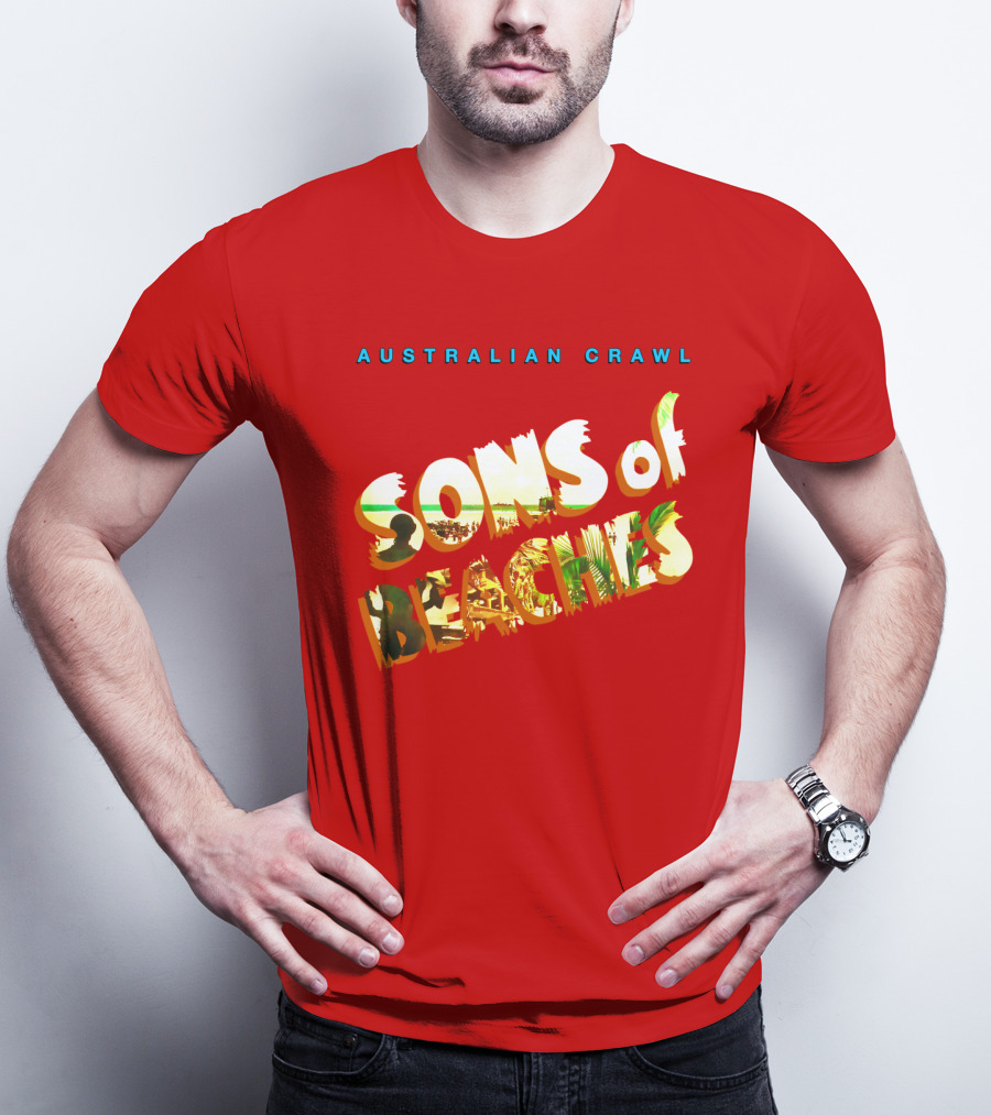 Australian Crawl Sons Of Beaches T-Shirt