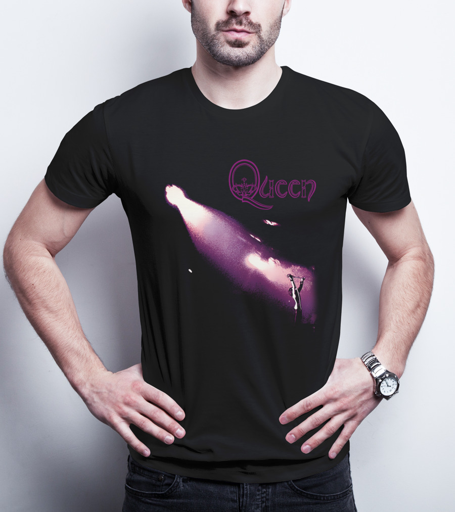 Queen Purple Stage Performance Iconic Band T-Shirt