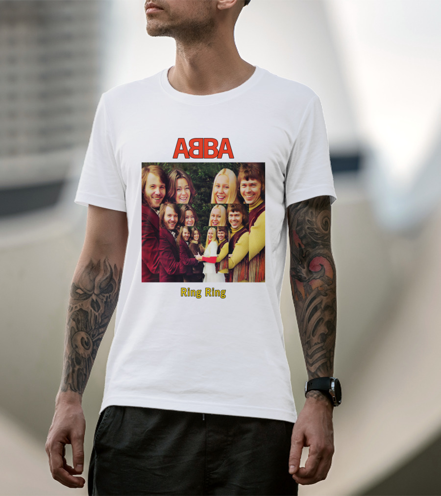 ABBA Ring Ring Album Cover T-Shirt