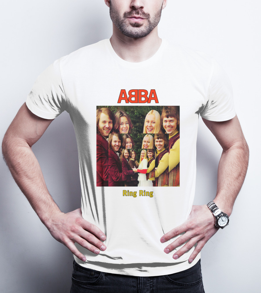 ABBA Ring Ring Album Cover T-Shirt