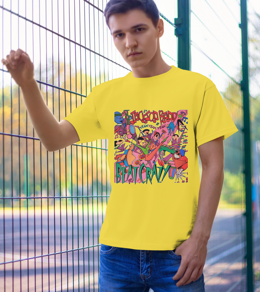 Joe Jackson Band Beat Crazy Colorful Music T-Shirt