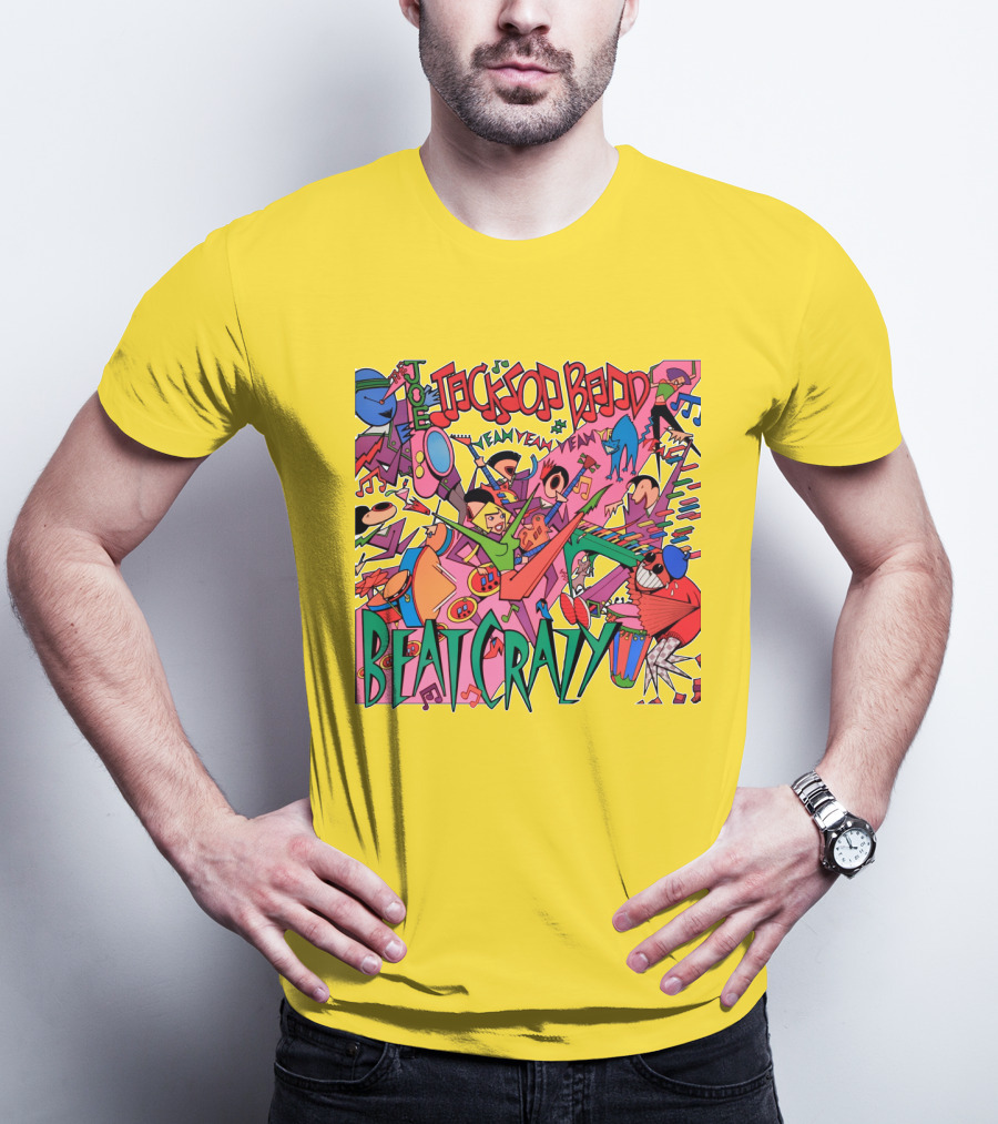 Joe Jackson Band Beat Crazy Colorful Music T-Shirt