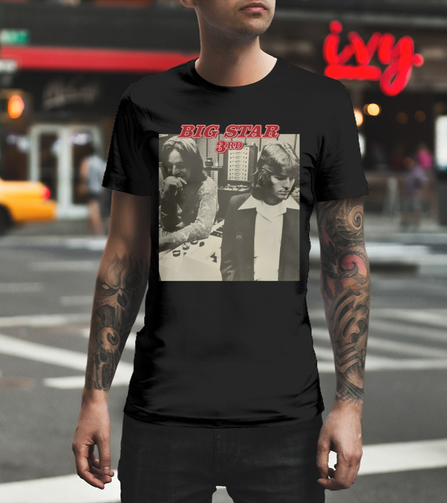 Big Star 3rd Album Cover Retro Music Scene T-Shirt