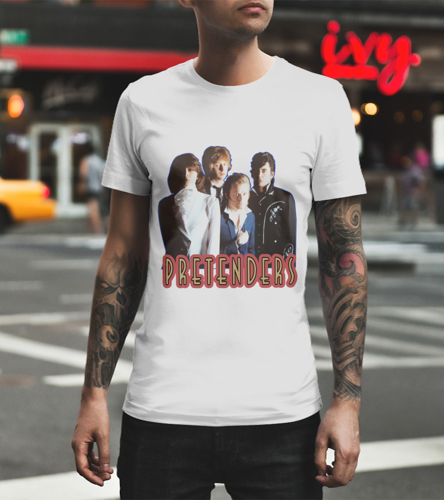 Pretenders Band Group Photo T-Shirt
