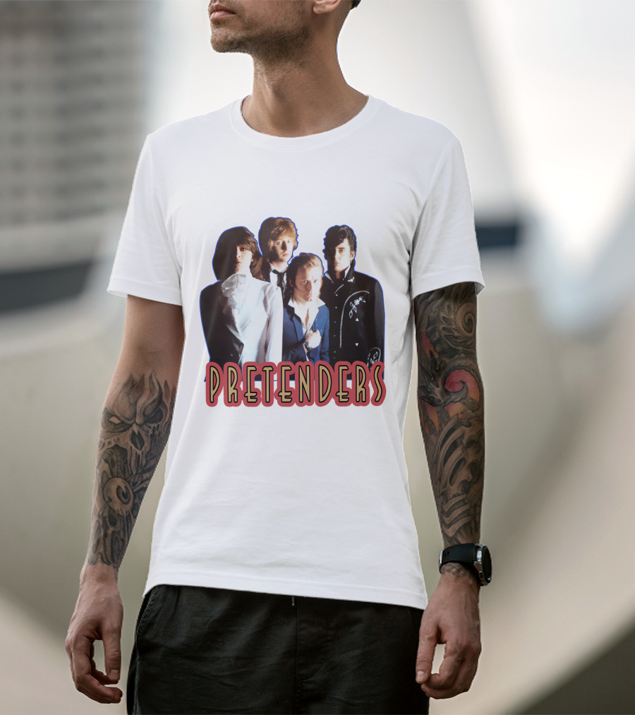 Pretenders Band Group Photo T-Shirt