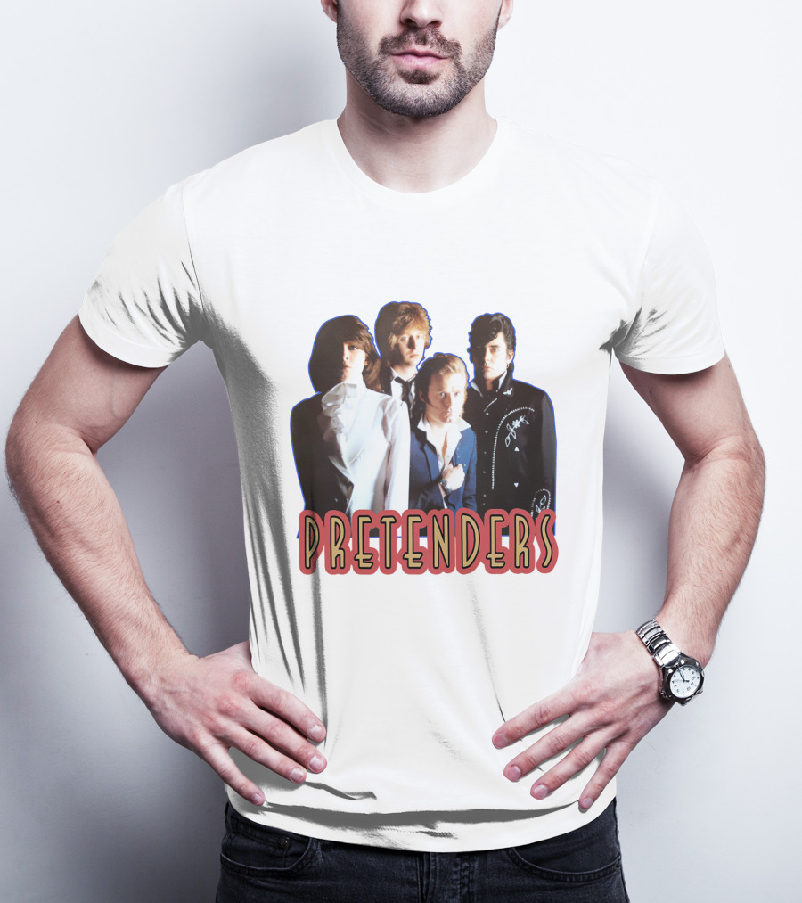 Pretenders Band Group Photo T-Shirt