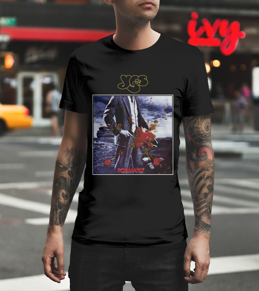 Yes Tormato Album Cover Classic Prog Rock T-Shirt