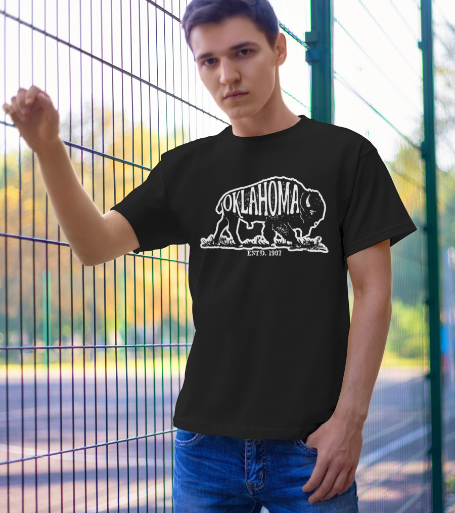 Oklahoma Bison Estd. 1907 State Pride Classic T-Shirt