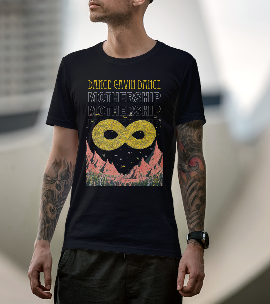 Dance Gavin Dance Mothership Infinity Artwork T-Shirt