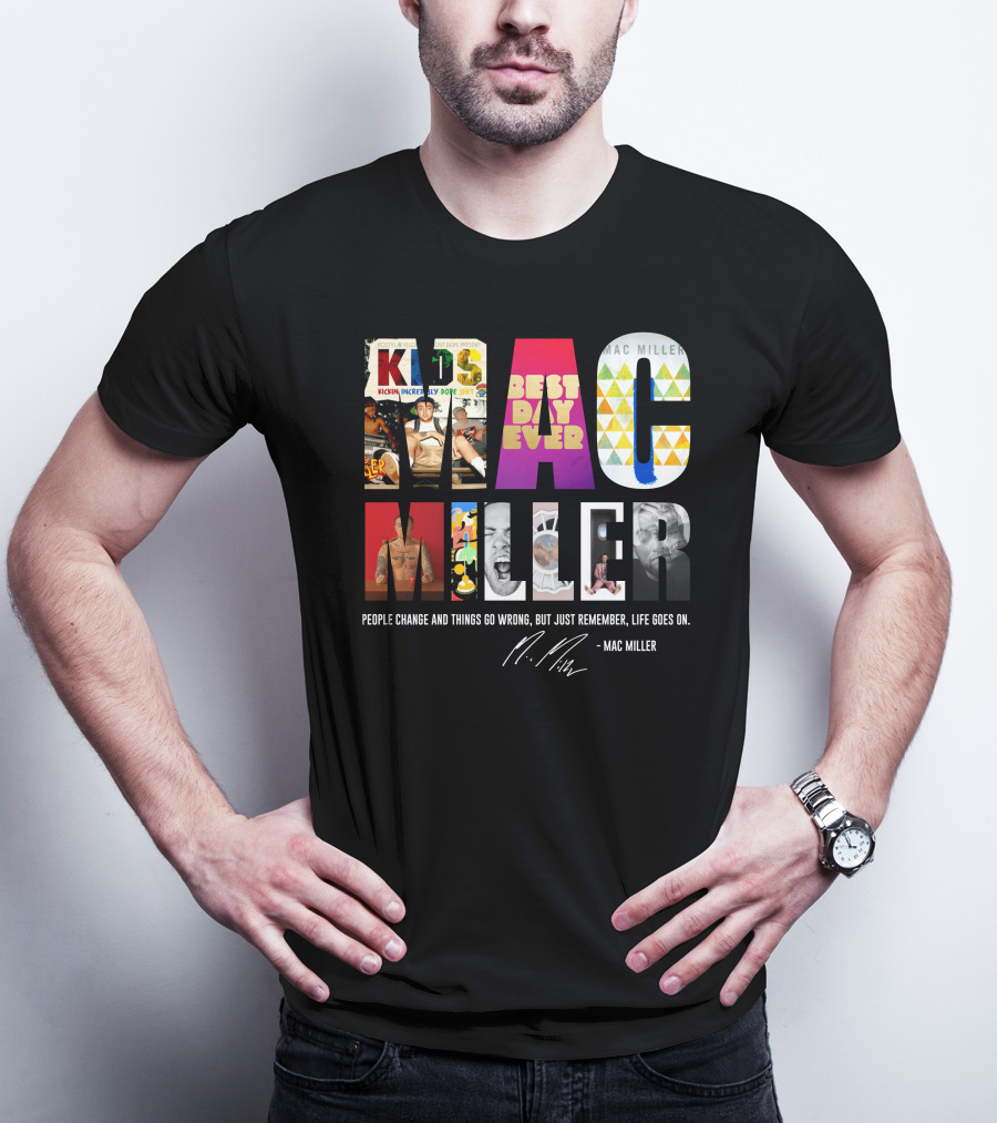 Mac Miller Best Day Ever Kids Poster T-Shirt