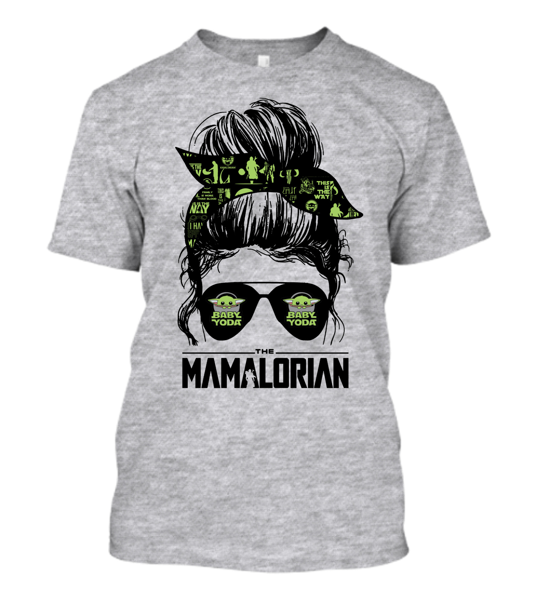 The Mamalorian Baby Yoda Grogu Star Wars T-Shirt