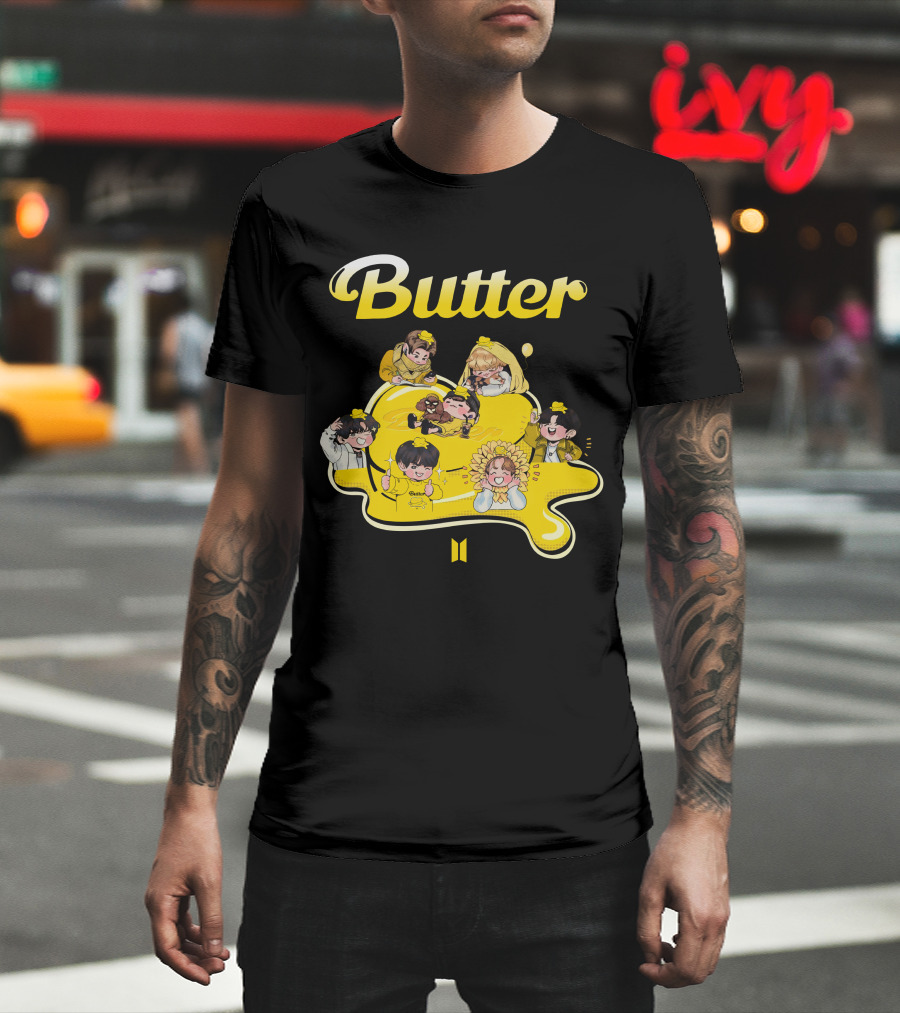 Butter Bts Characters T-Shirt