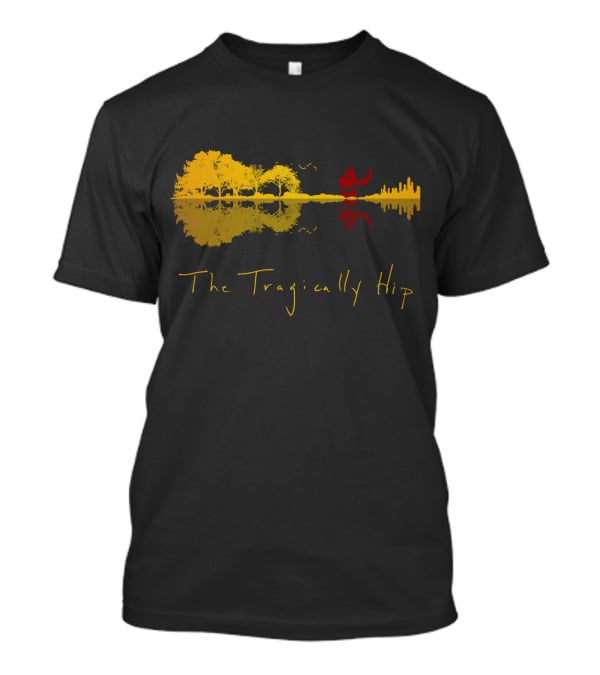 The Tragically Hip Trees And Cityscape Reflection T-Shirt