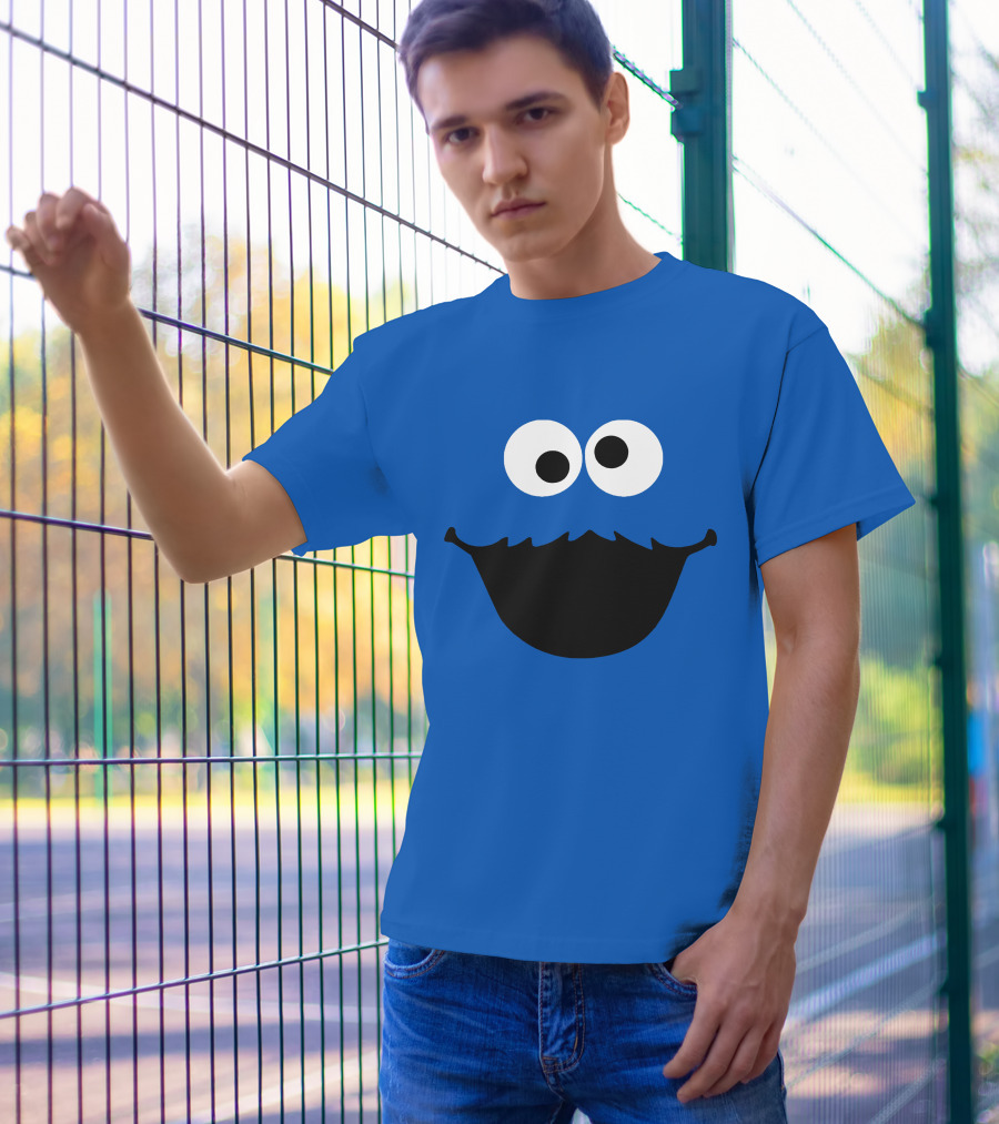 Cookie Monster Face T-Shirt