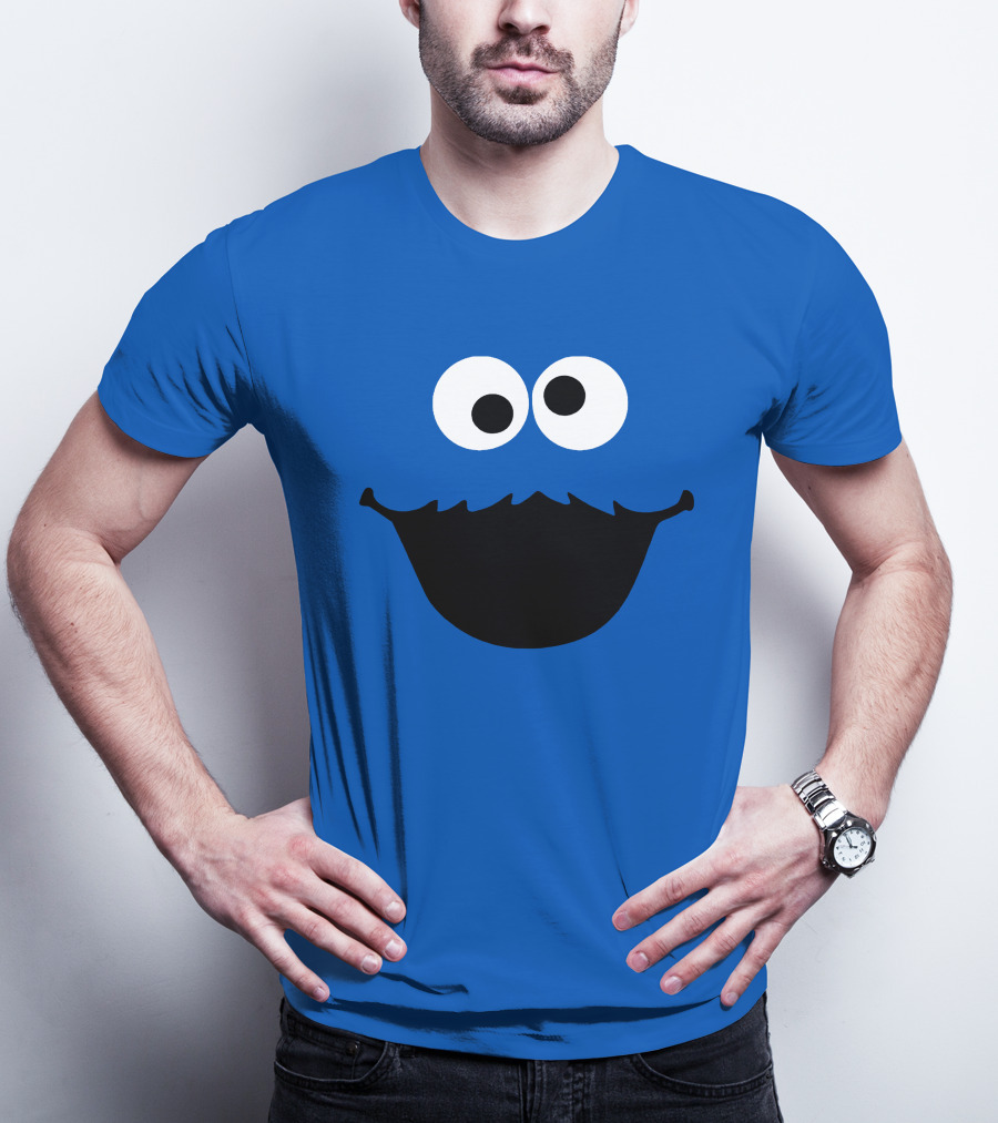 Cookie Monster Face T-Shirt