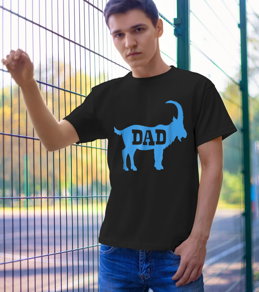 DAD GOAT Greatest Of All Time Birthday T-Shirt
