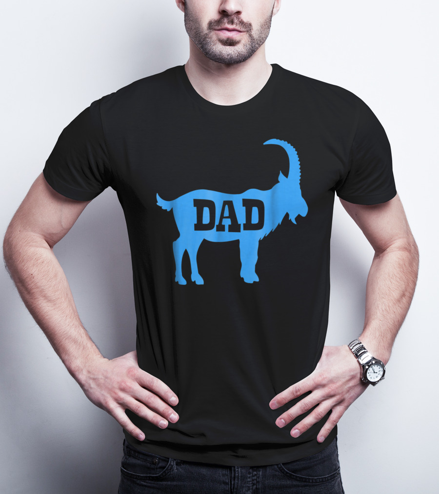 DAD GOAT Greatest Of All Time Birthday T-Shirt