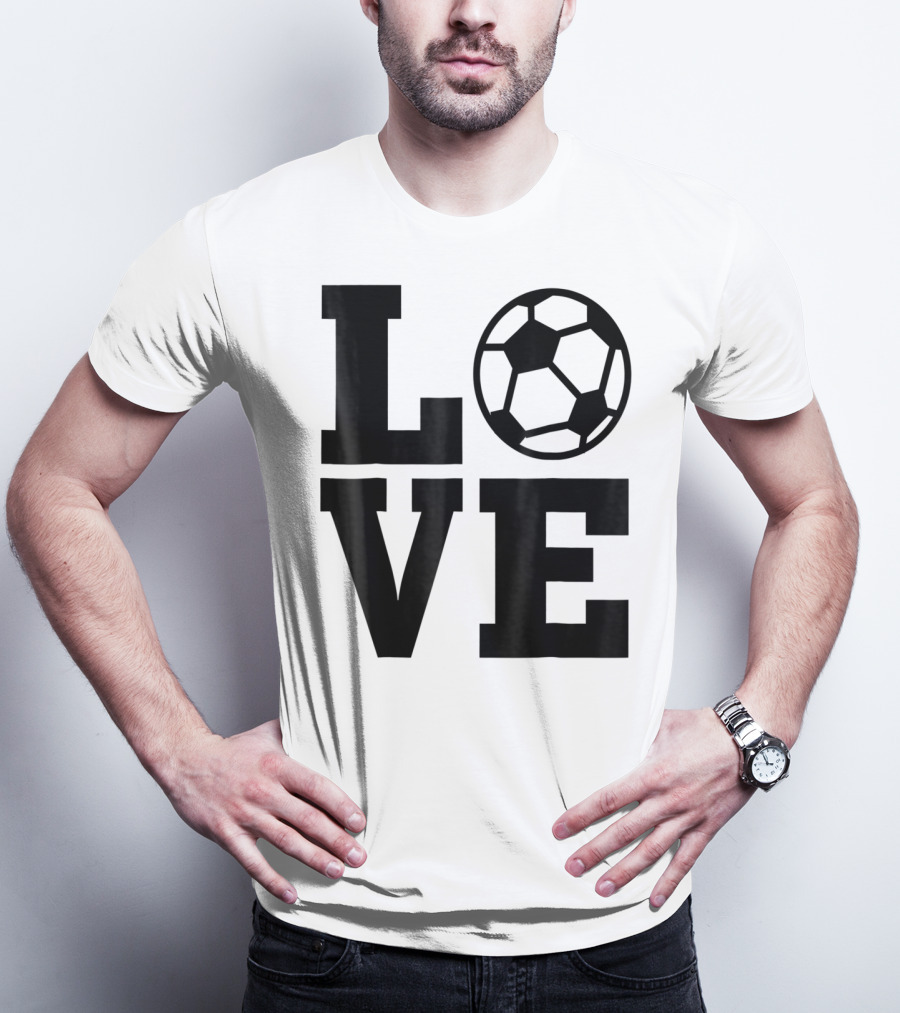 LOVE Soccer Coach Player 76 T-Shirt