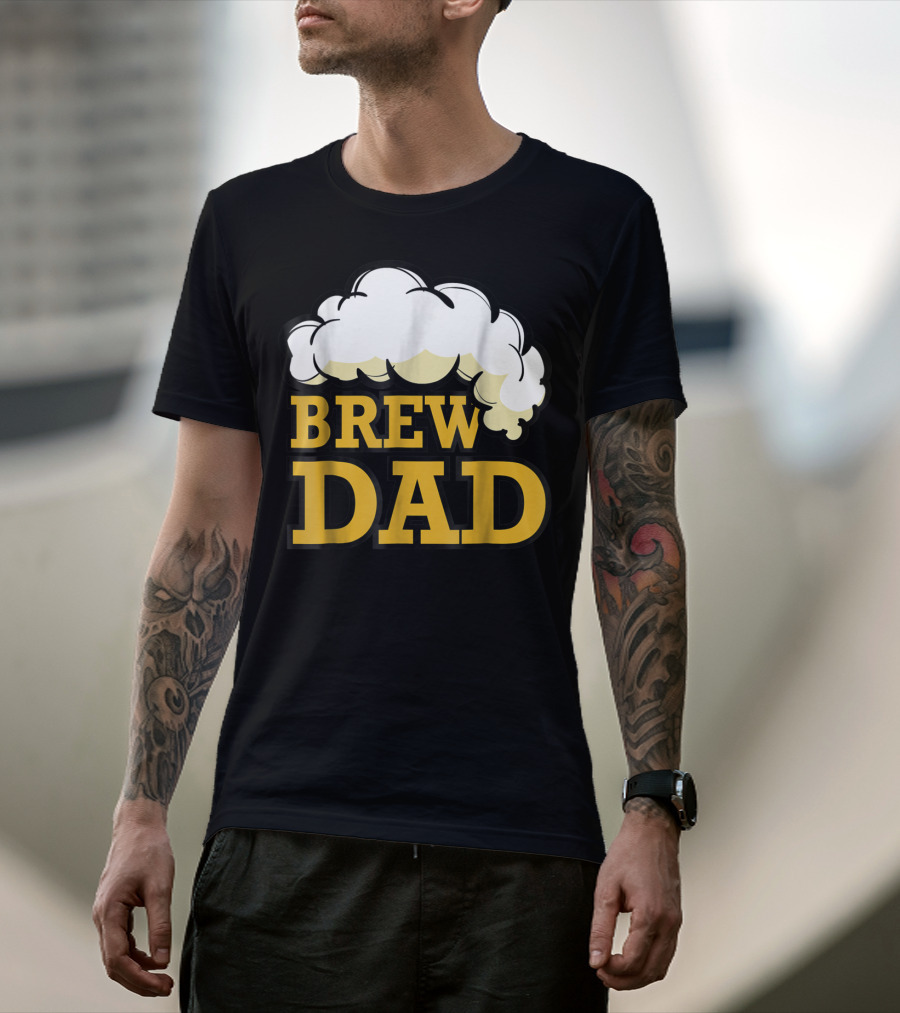Brew Dad Beer Foam Festival Oktoberfest T-Shirt