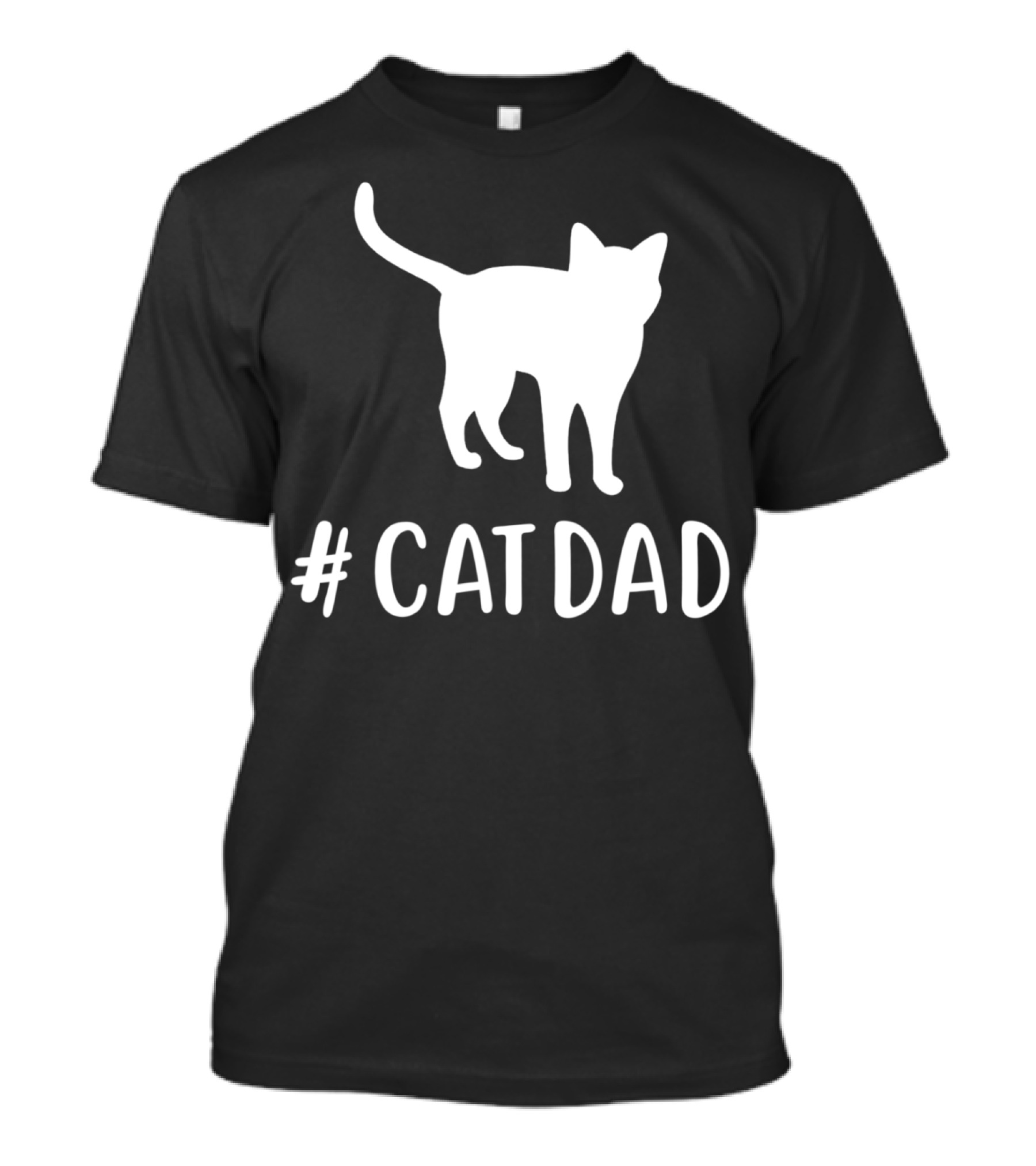 CatDad Family Cat Lover Awesome T-Shirt