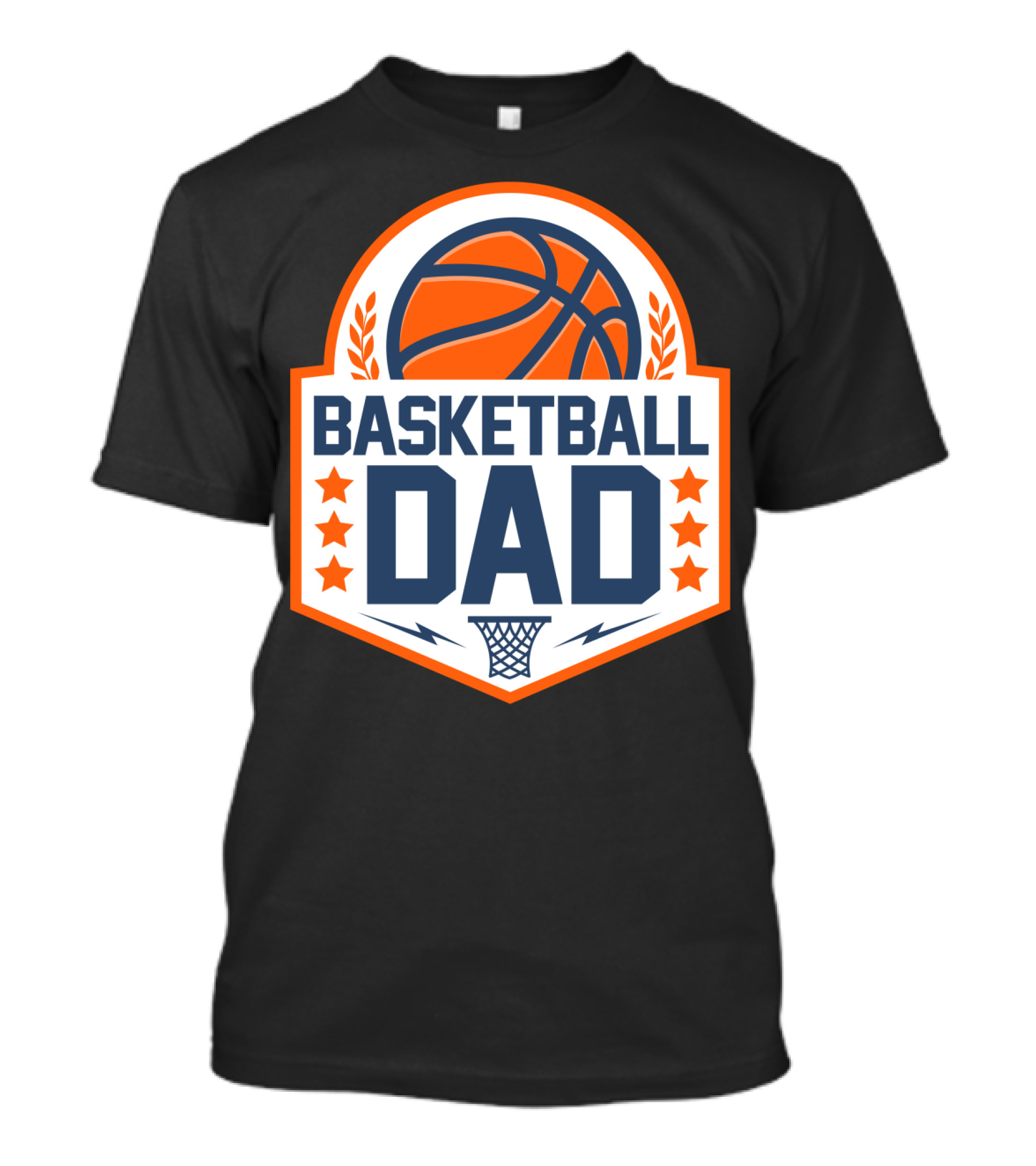 Basketball Dad Perfect Birthday Gift For Basketball Lovers T-Shirt