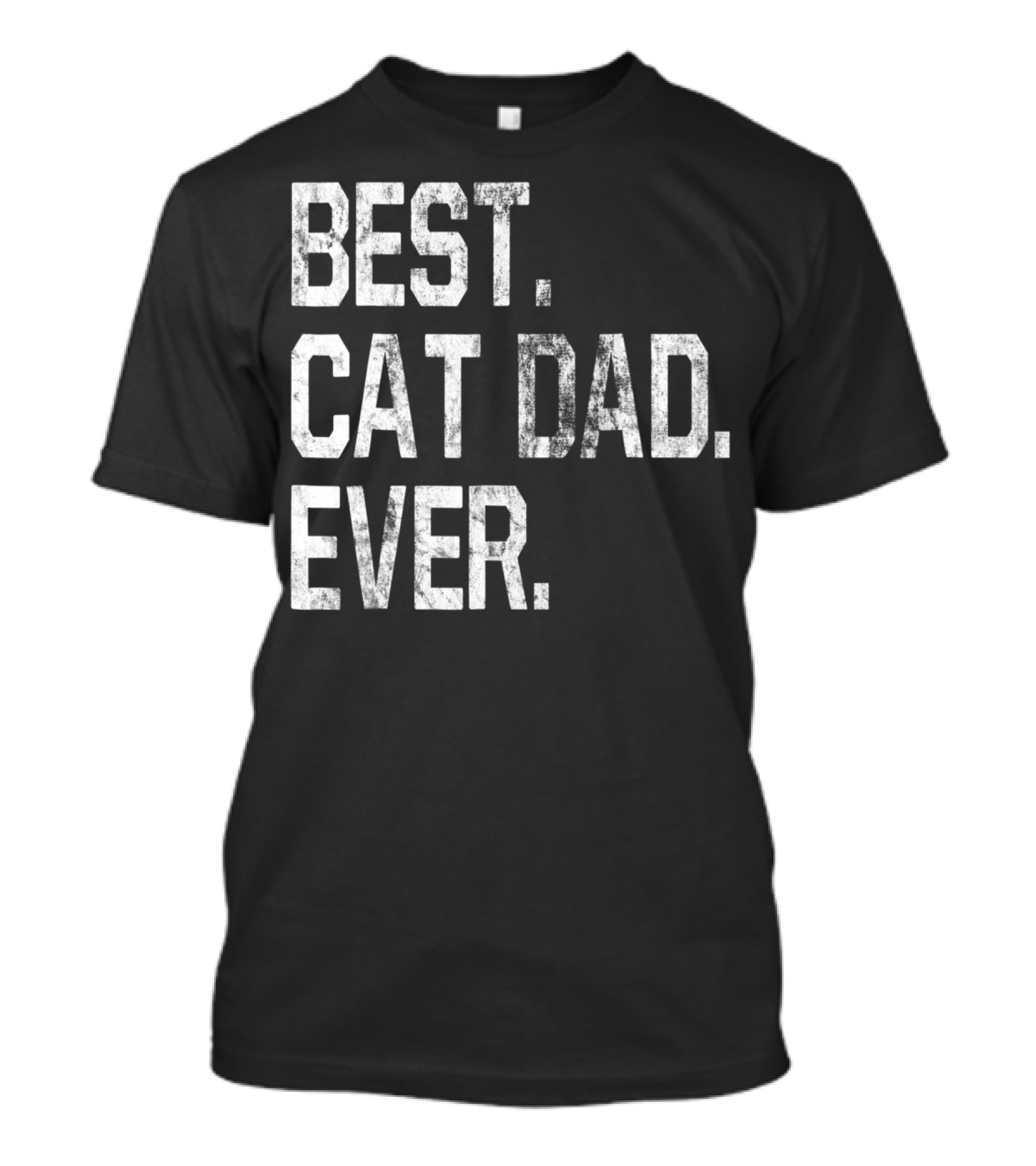 Best Cat Dad Ever Party Fun For Cat Dads T-Shirt