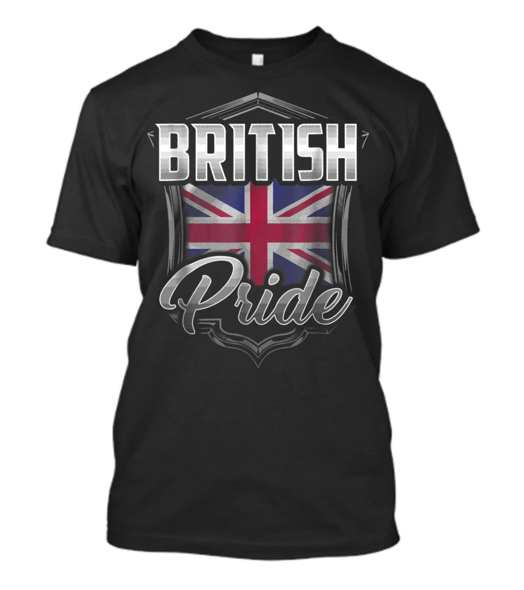 British Pride UK Flag Heritage Dad Family Roots T-Shirt