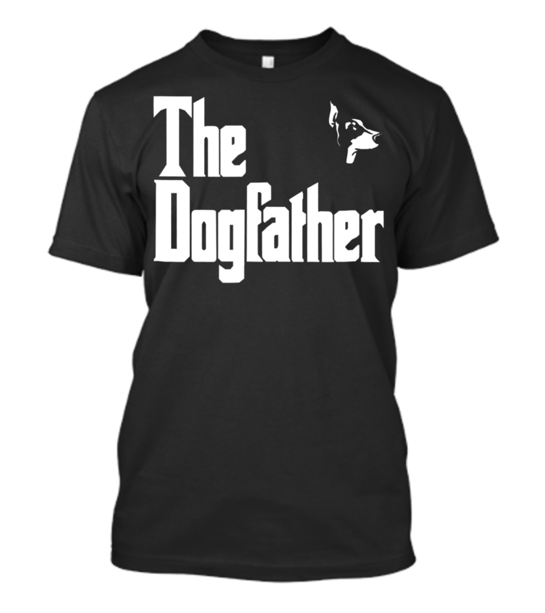 Doberman Pinscher Dad The Dogfather Birthday T-Shirt