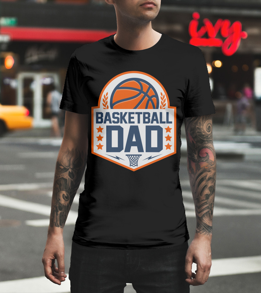 Basketball Dad Birthday Gift Sports T-Shirt