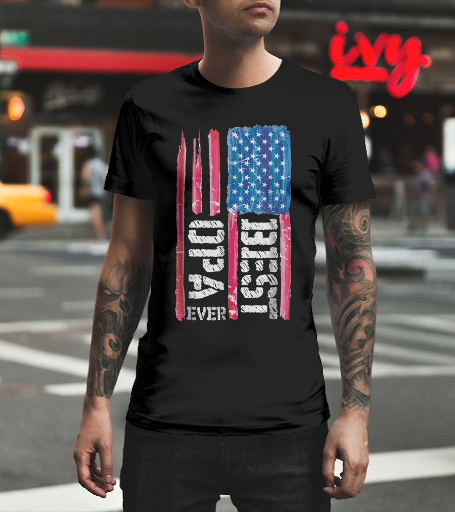 Best Opa Ever Patriotic Distressed American Flag T-Shirt